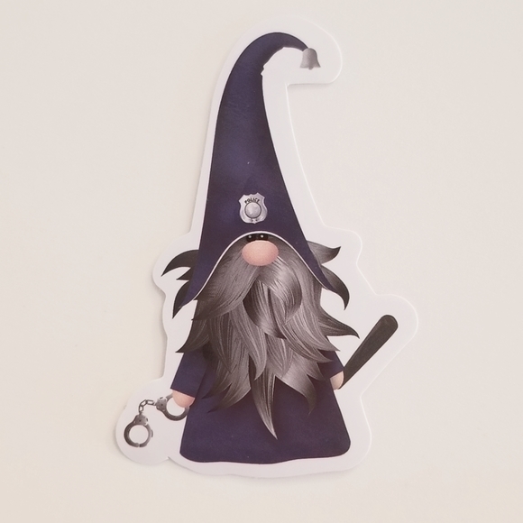 Design | 110 Gnome Police Sticker | Poshmark
